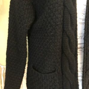 Janice Apparel | Sweaters | Black Cable Knit Cardigan By Janice Apparel ...
